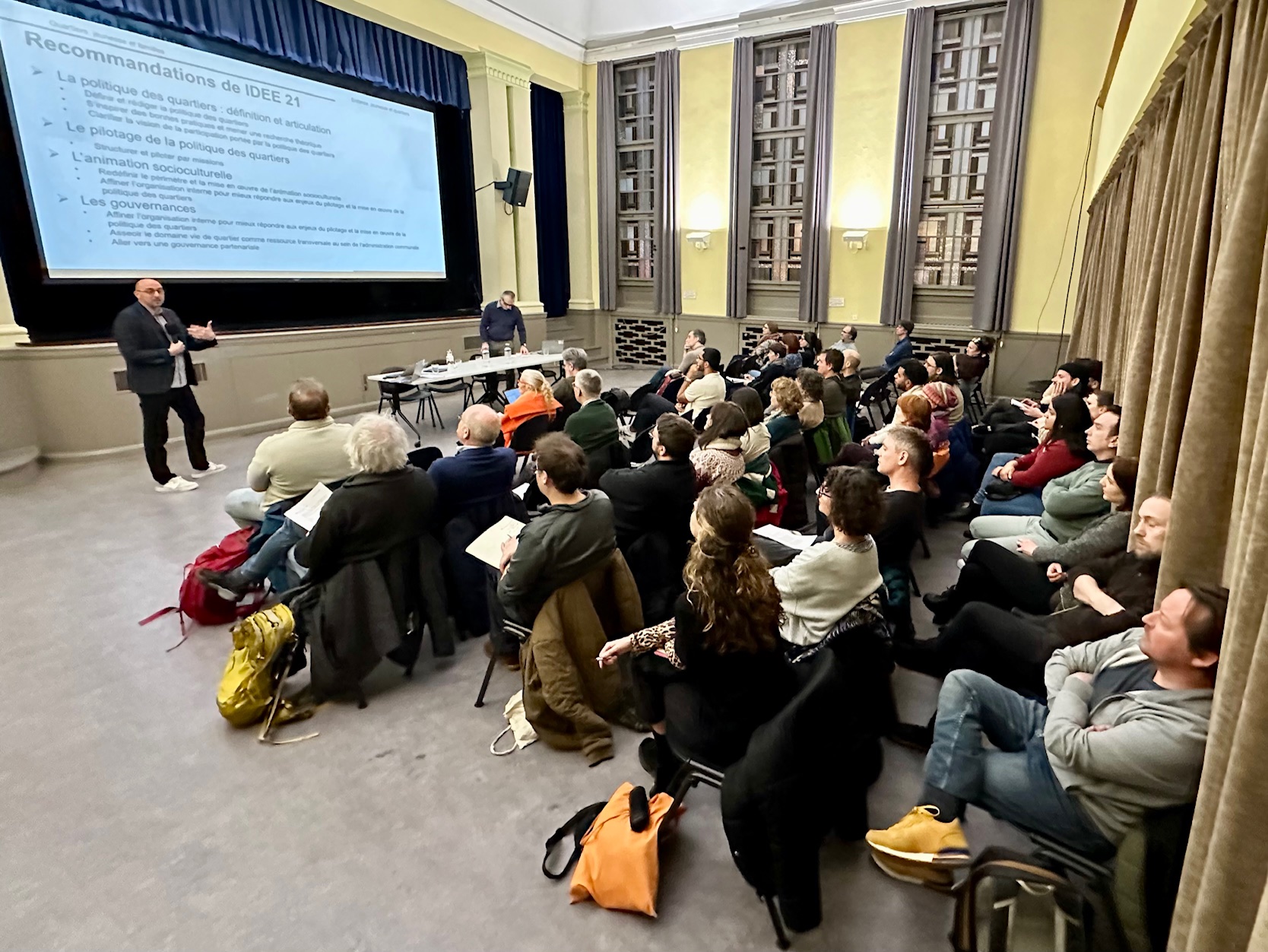 Retour sur la séance de présentation du Rapport-préavis "Politique des ...
